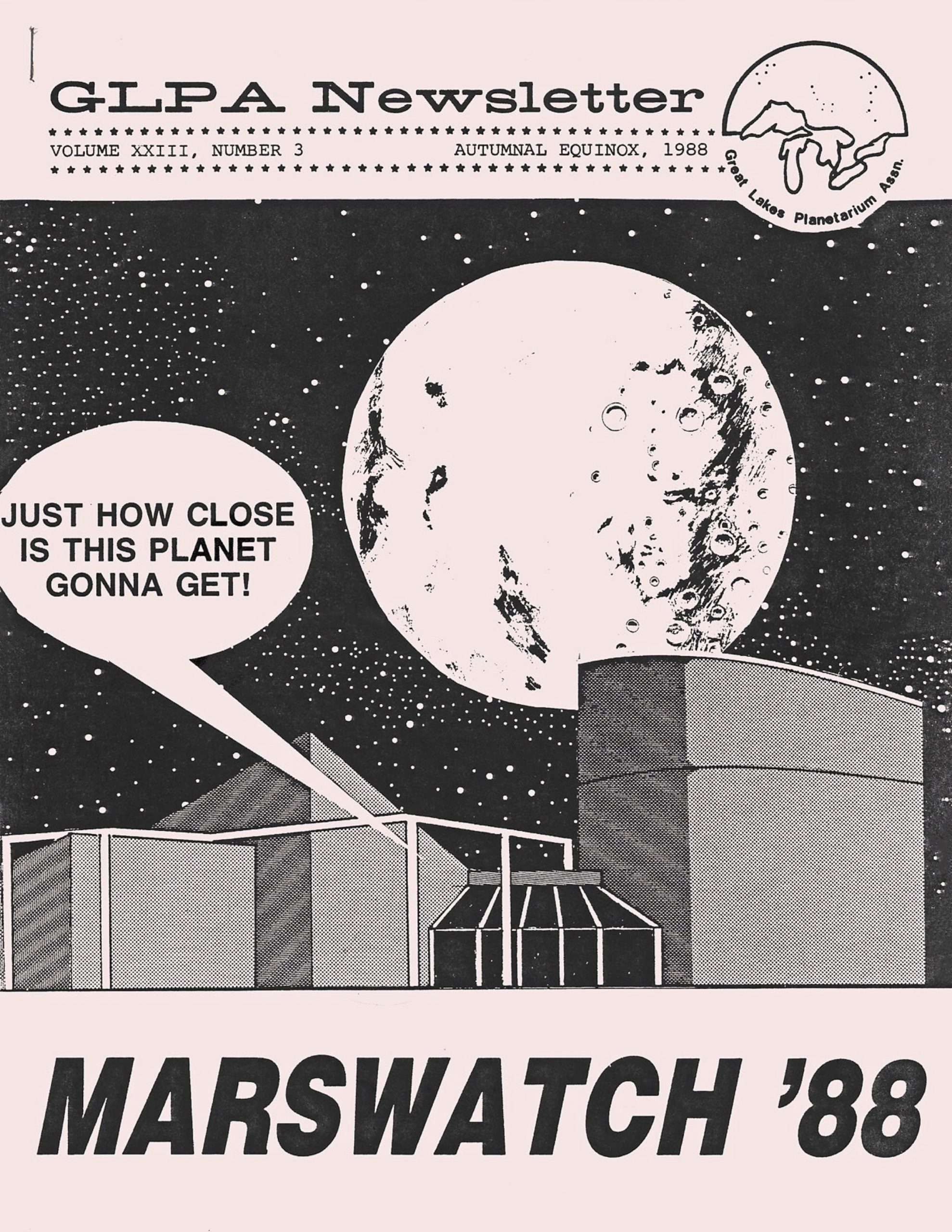 1988-3 GLPA Newsletter – Autumnal Equinox – Great Lakes Planetarium ...